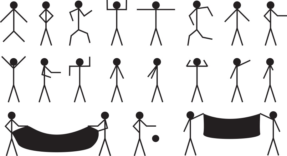 Stick People Vector Images (over 43,000)