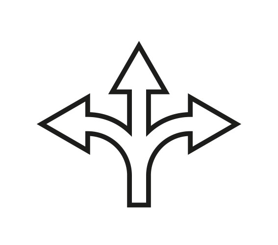 Three Way Vector Images (over 2,500)