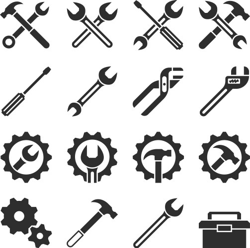 Maintenance Symbol Vector Images (over 140,000)