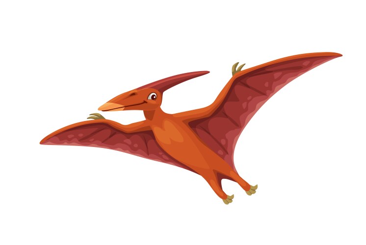 Cartoon pterosaurs Royalty Free Vector Image - VectorStock