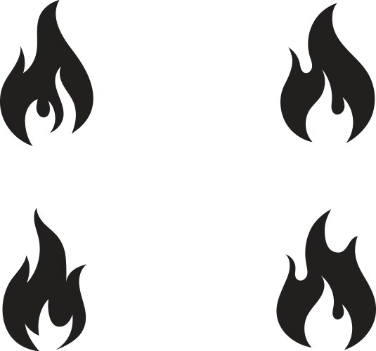 Black and White Flame Vector Images (over 230,000)