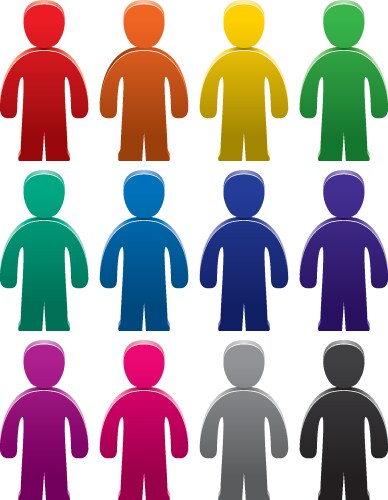 Man symbols Royalty Free Vector Image - VectorStock