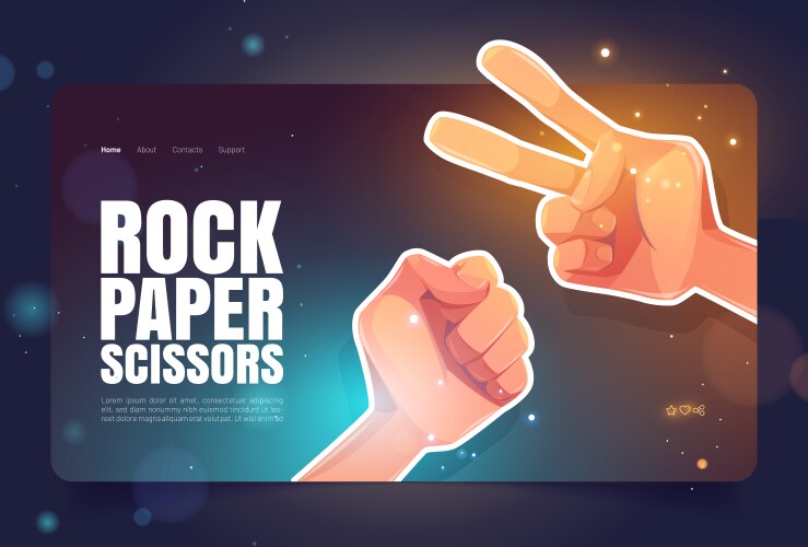 Rock Paper Scissors Vector Images (over 350)
