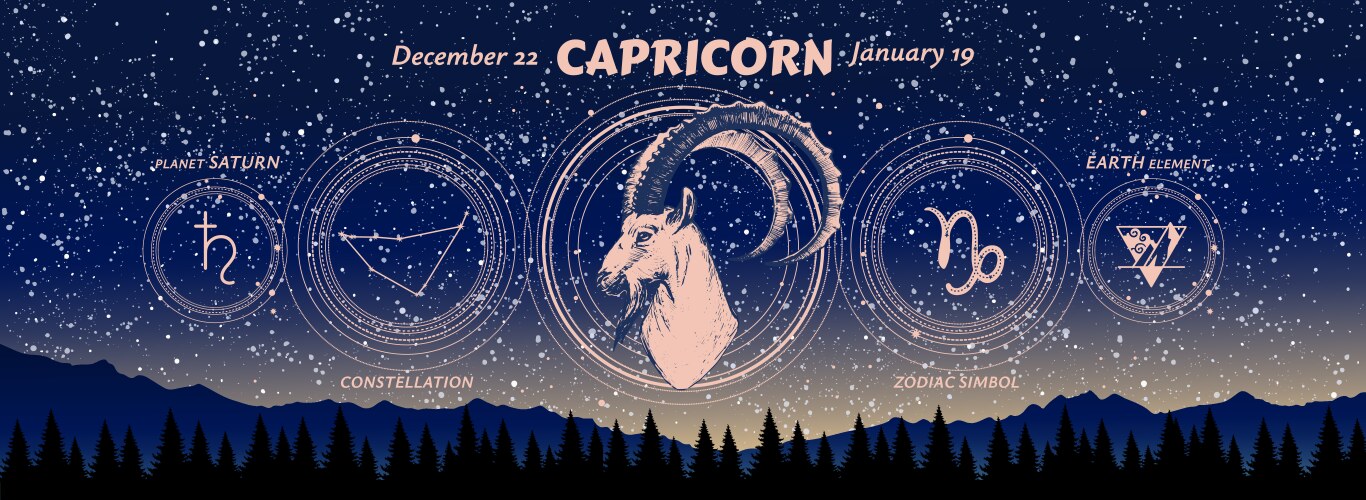 Celestial Asian Night Sky Border Royalty Free Vector Image