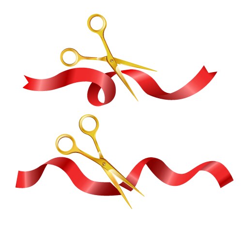 Ribbon Cutting Vector Images (over 23,000)