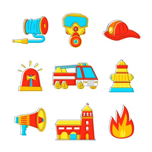 Fire Safety Posters Vector Images (over 1,900)