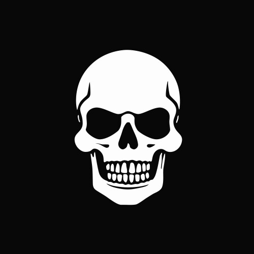 Human skull icon Royalty Free Vector Image - VectorStock