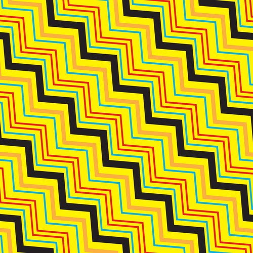 Colorful Plus Minus Pattern – Royalty-Free Vector | VectorStock