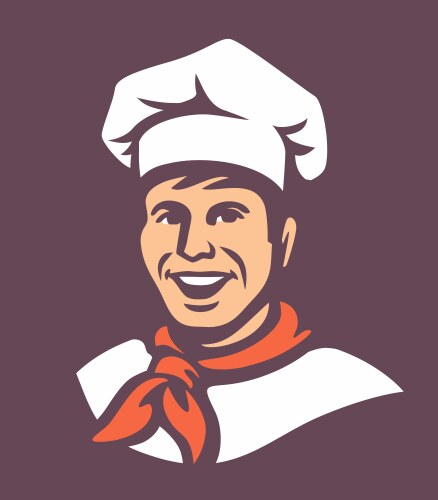 Chef cap icon cooking hat Royalty Free Vector Image