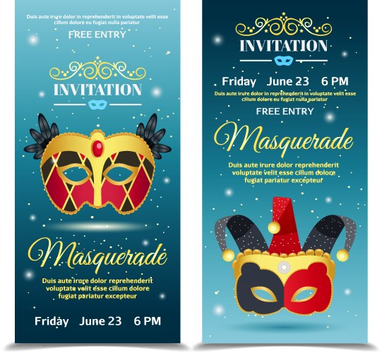 Carnival Party Invitation Vector Images (over 46,000)