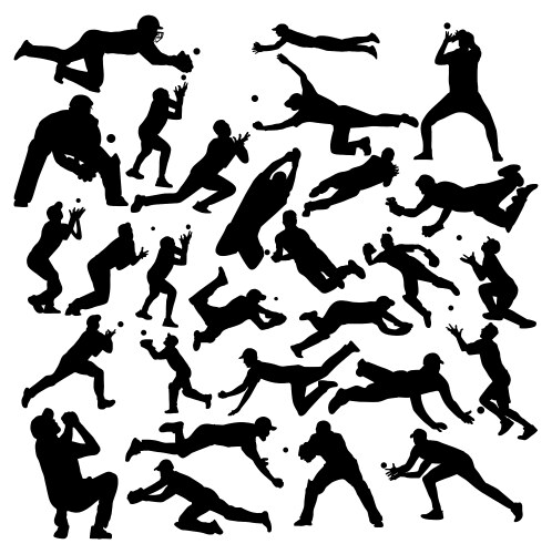 Cricket Silhouette Vector Images (over 4,200)