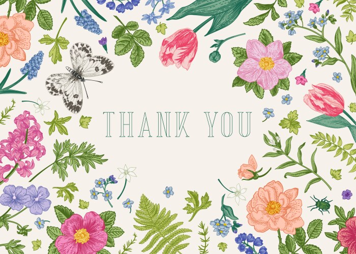 Thank You Spring Vector Images (over 2,600)