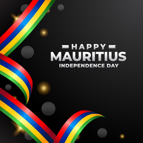 Happy Independence Day Mauritius Vector Images (58)