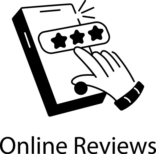 Online review Royalty Free Vector Image - VectorStock