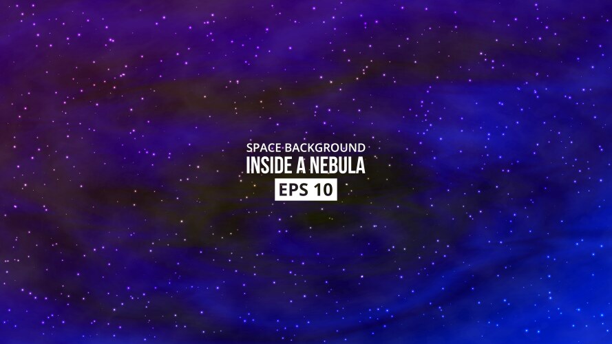 Space background realistic cosmos texture Vector Image