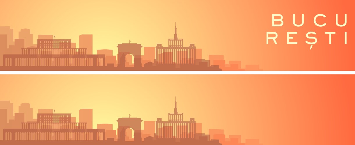 Bucharest Romania Skyline Vector Images (over 140)