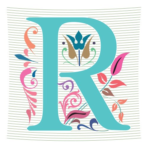 Wallpapers R Letter Vector Images (over 170)