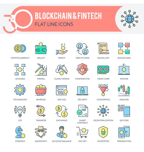 Blockchain Vector Images (over 100,000)