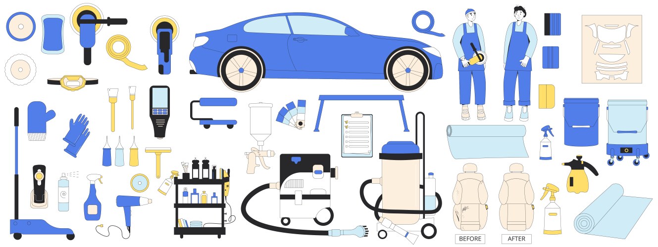 Auto Detailing Vector Images (over 19,000)