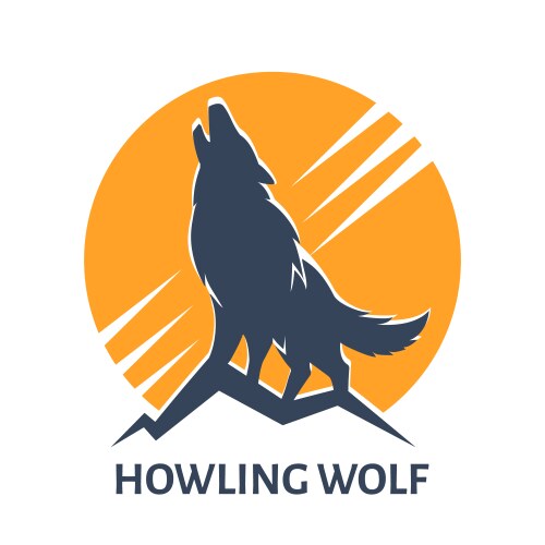 Howling Werewolf Logo
