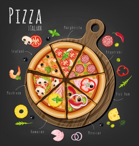Pizza Vector Images (over 110,000)