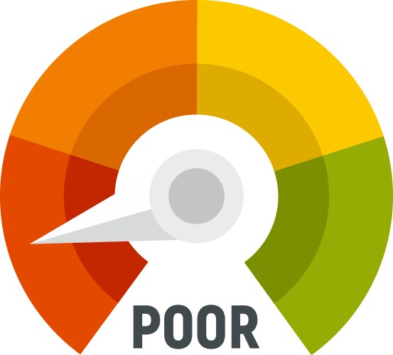 Flat emotion pain scale from poor to good Vector Image