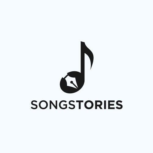 Water tone logo design Royalty Free Vector Image