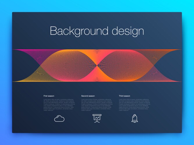 Stream ui templates futuristic designs frames Vector Image