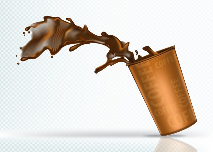 Coffee Splash Vector Images (over 6,000)