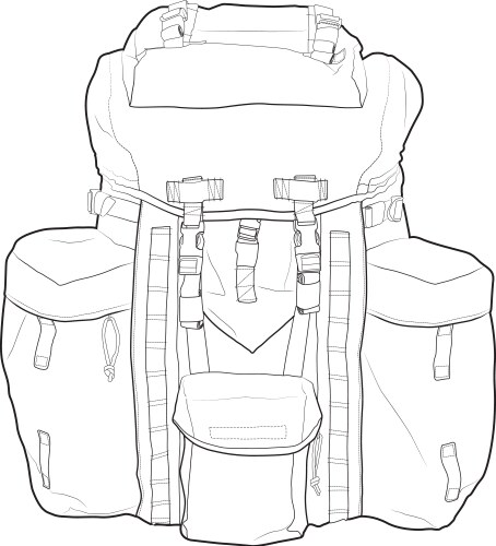 Backpack Outline Vector Images (over 16,000)