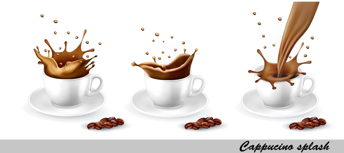 Coffee Splash Vector Images (over 5,600)