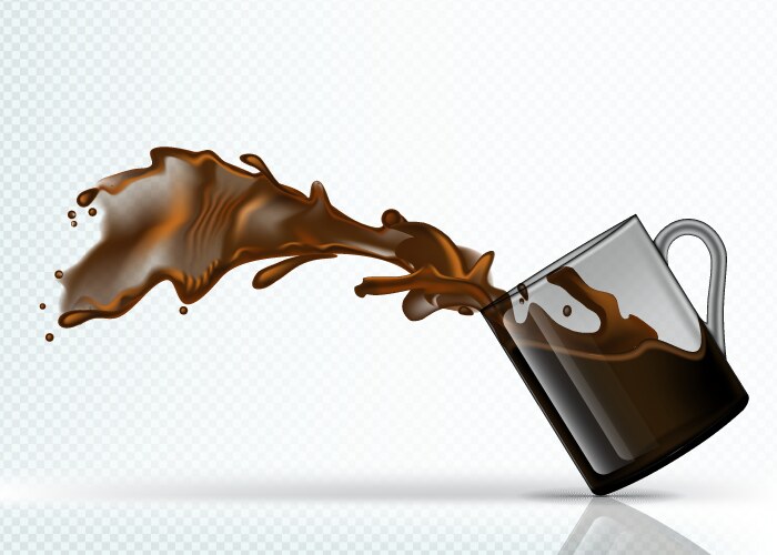 Coffee Splash Vector Images (over 6,000)