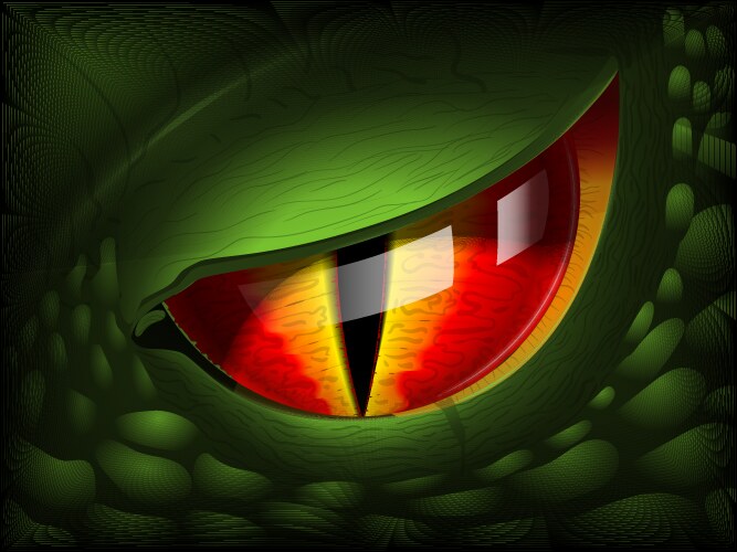 Dragon eye Vector Images & Graphics for Commercial Use | VectorStock