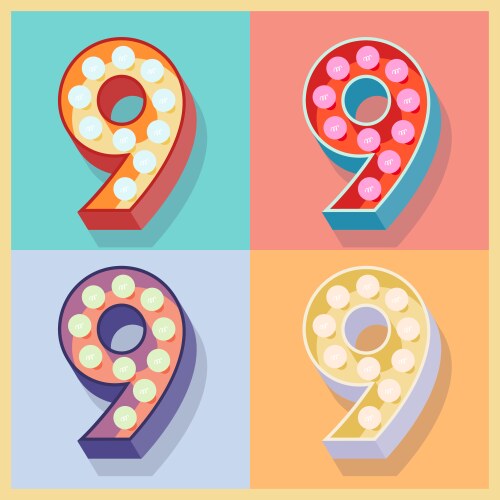 Number Vector Images (over 860,000)