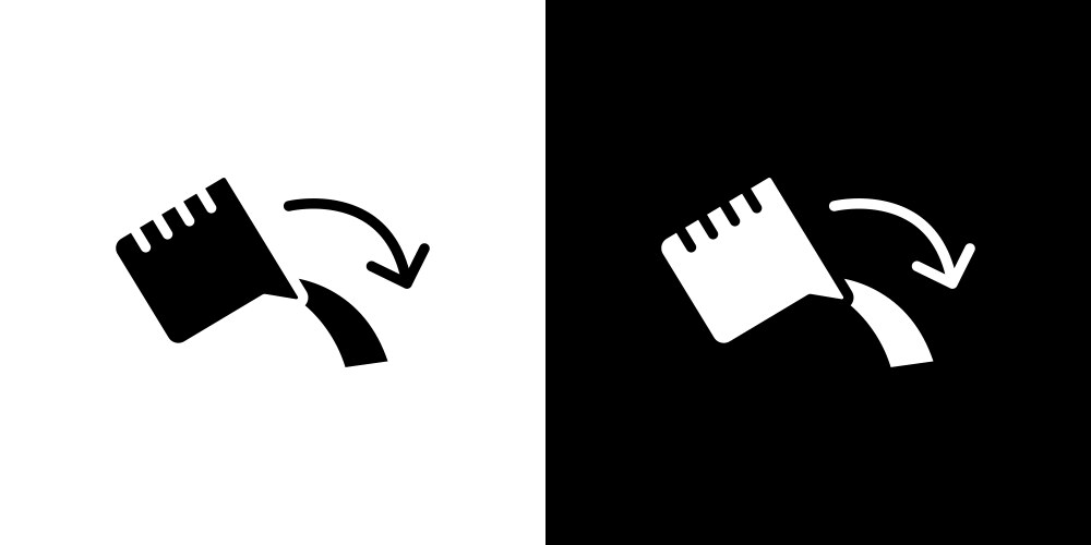 Pouring logo sign set outline Royalty Free Vector Image