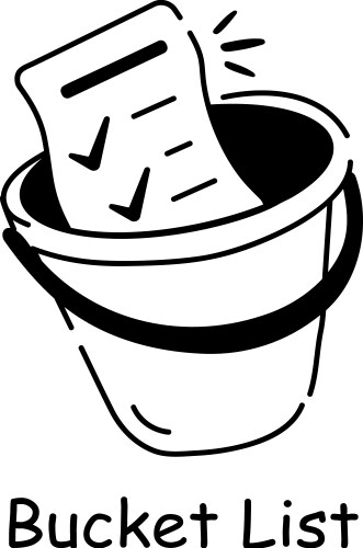 Bucket List Vector Images (over 690)