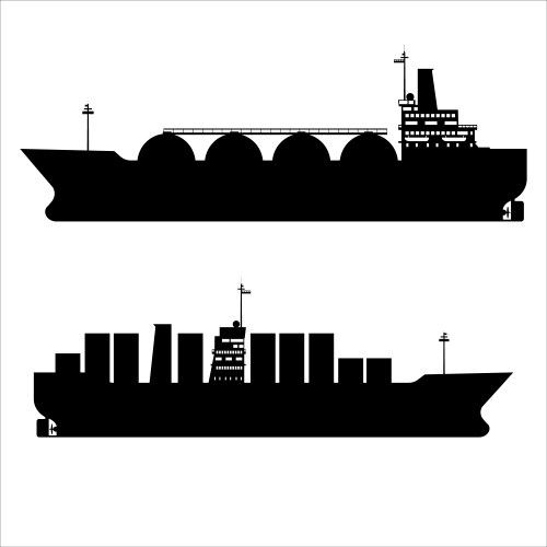 Lng Ship Vector Images (over 420)