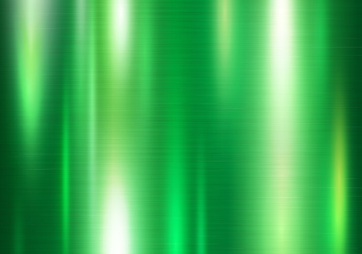 Green metal texture background Royalty Free Vector Image