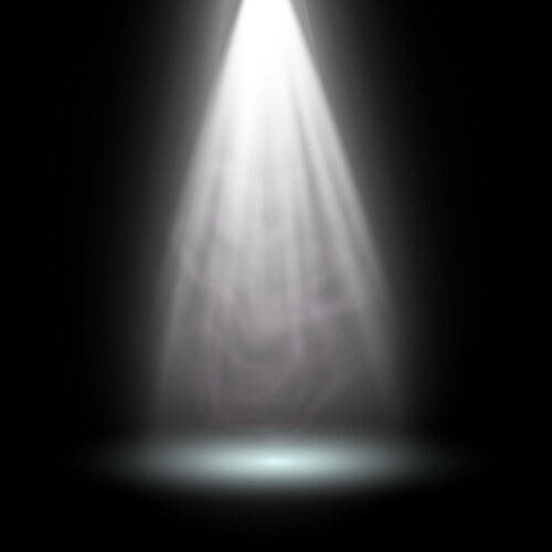 Scene illumination cold light effect Royalty Free Vector