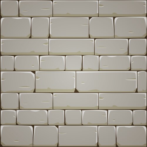 Stone block wall Royalty Free Vector Image - VectorStock