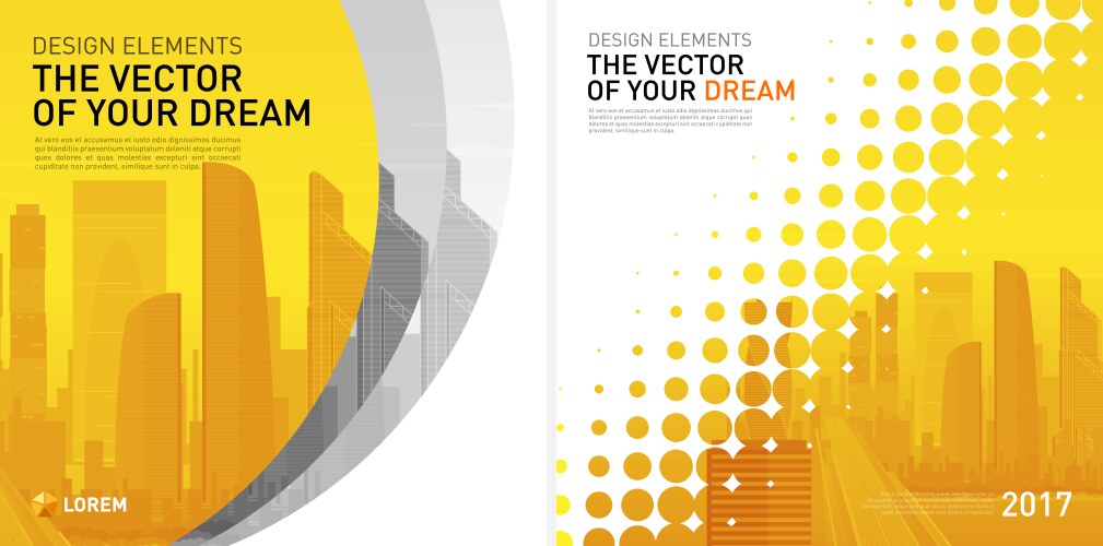 Corporate infographic elements collection Vector Image