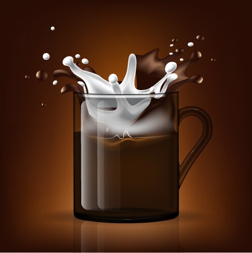 Coffee Splash Vector Images (over 6,000)