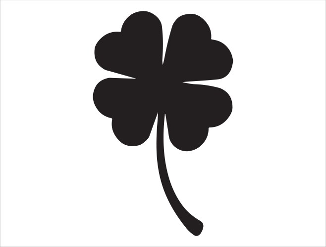 Clover Silhouette Vector Images (over 7,600)