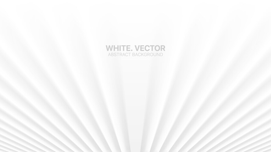 White abstract background with perspective Vector Image