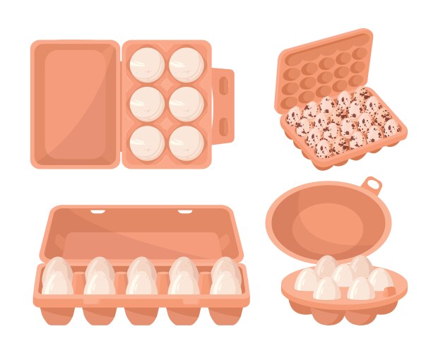 Egg Carton Cartoon Vector Images (over 680)