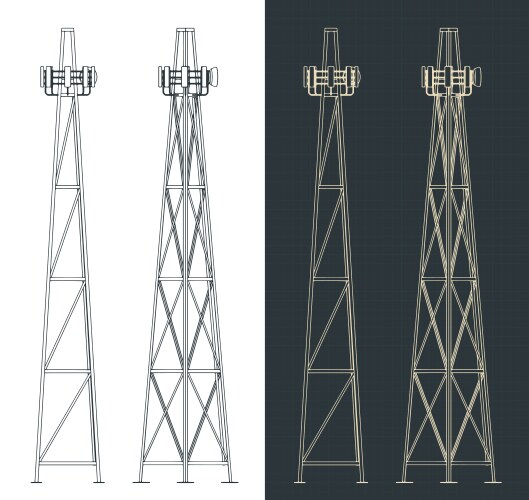 Cell Tower Vector Images (over 3,500)