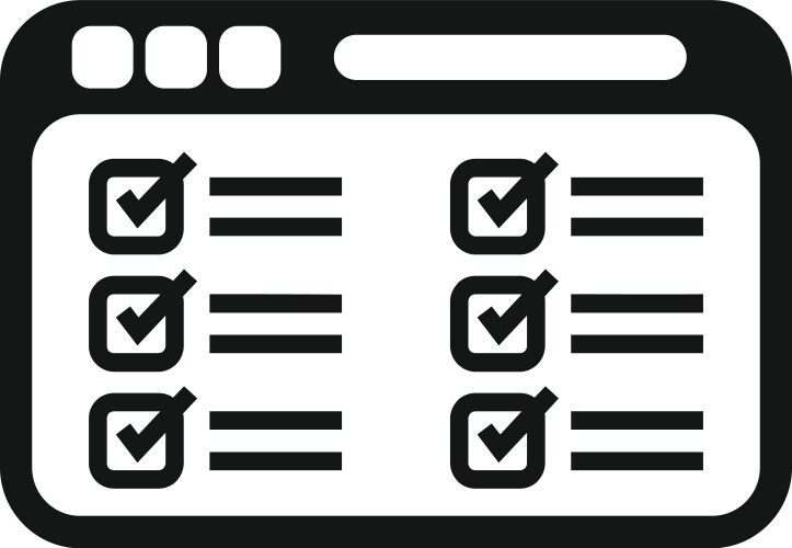Web Form Icon Vector Images (over 91,000)