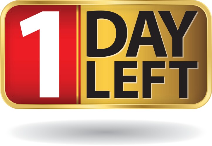 Times up red sign Royalty Free Vector Image - VectorStock