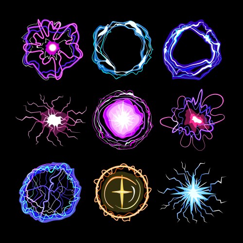 Basketball ball set cartoon Royalty Free Vector Image