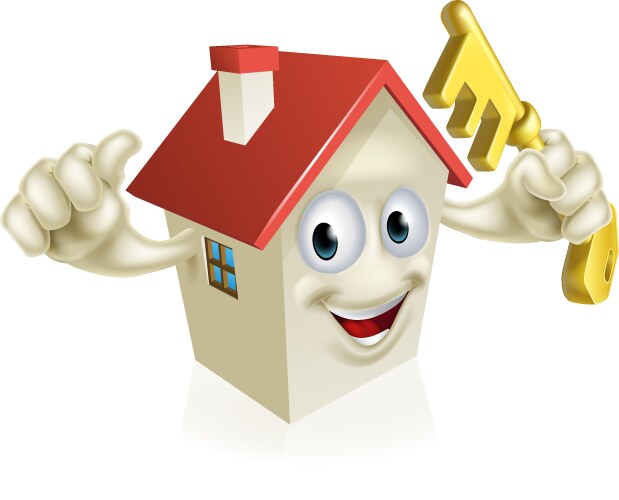 Set of small house keys Royalty Free Vector Image